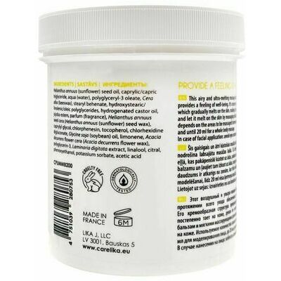 CARELIKA Ultra Melting Massage Balm with Mimosa and Jojoba 200 ml ...